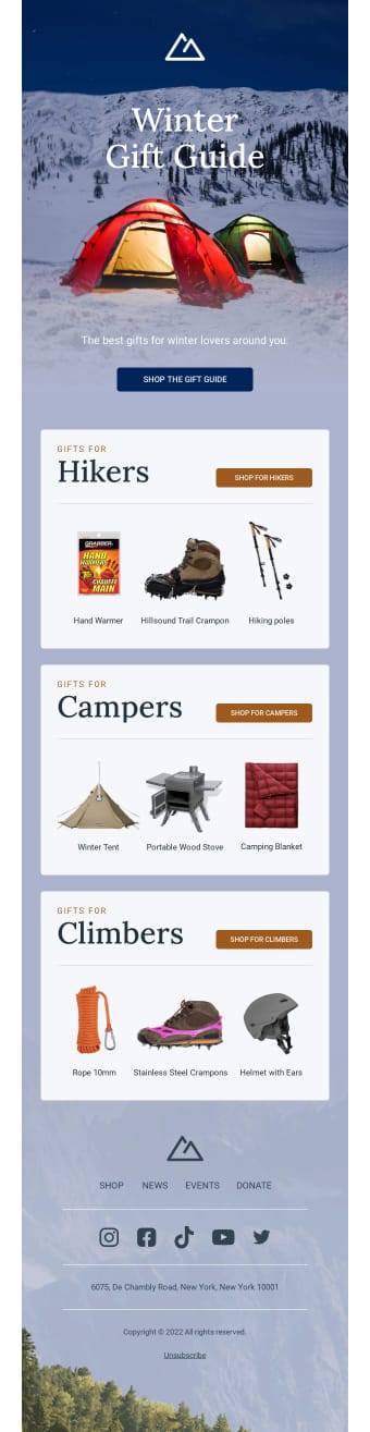 Free and customizable HTML email templates - Tabular