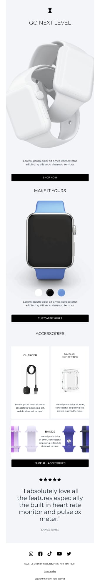 Free and customizable HTML email templates - Tabular