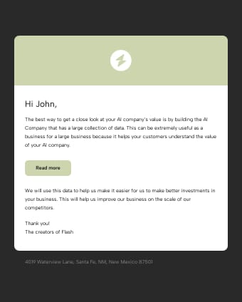 Free and customizable HTML email templates - Tabular